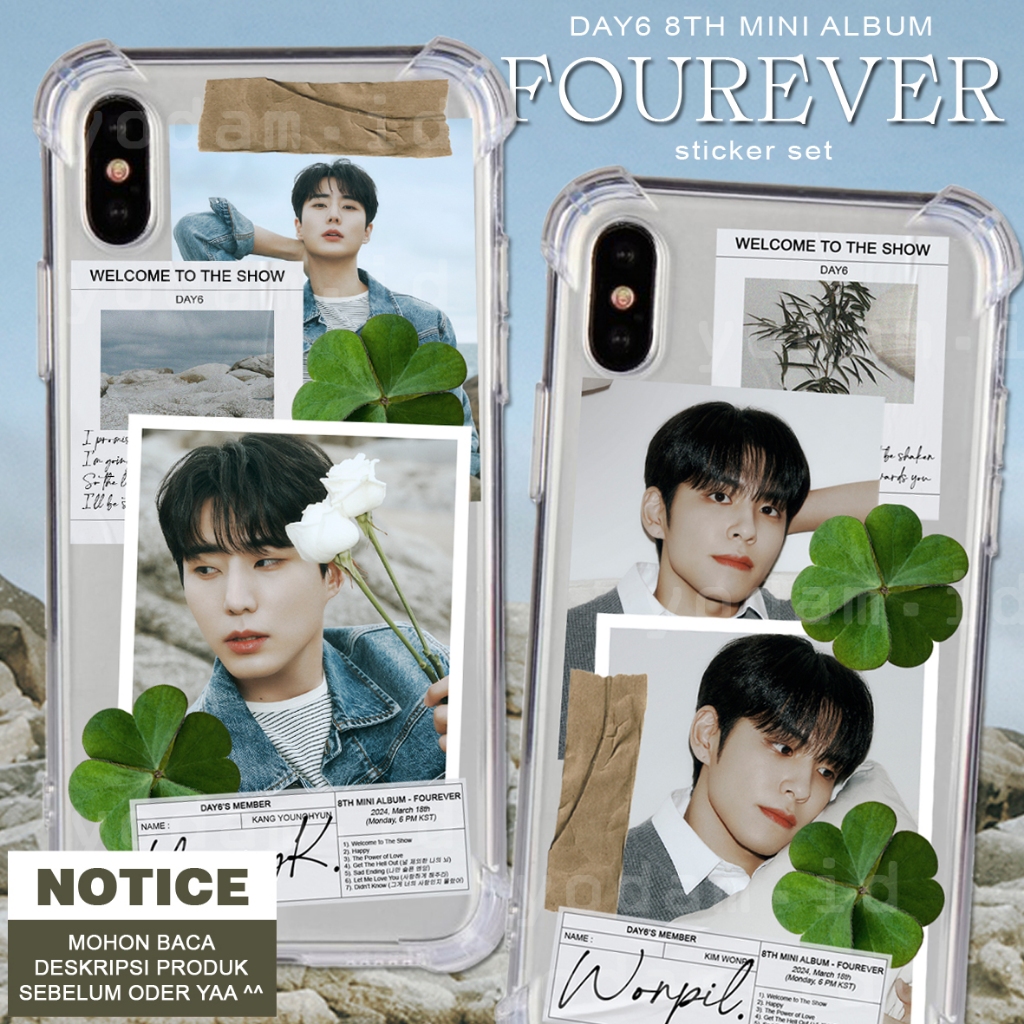 Diy STICKER CASE, AESTHETIC STICKER KPOP STICKER WATERPROOF DAY6 ...