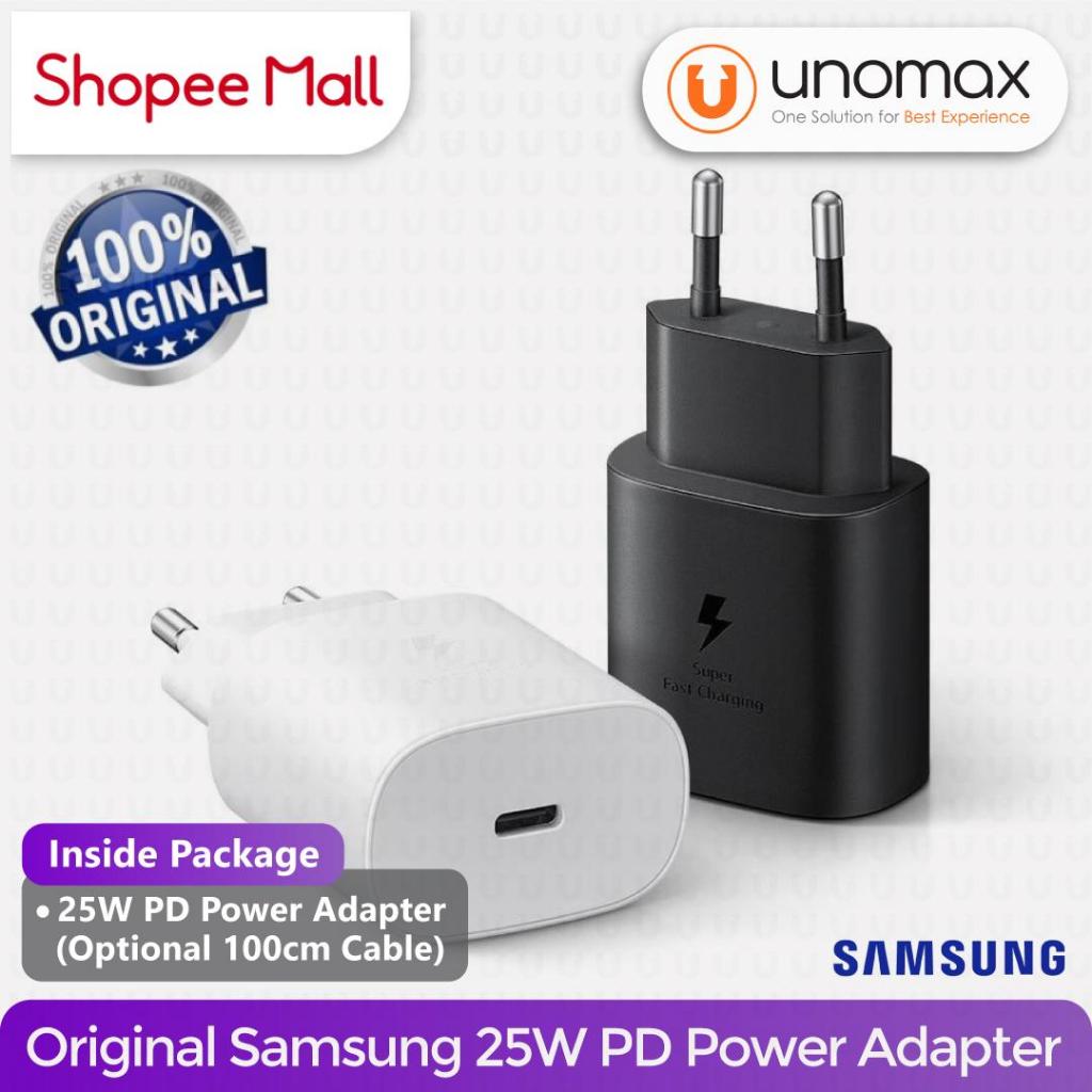 Samsung Original 25W USB-C PD Power Adapter Charger Super Fast Charging ...