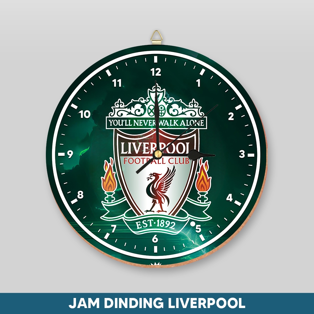 Liverpool Wall Clock Boys Room Decoration - Decorin.aja | Shopee Malaysia