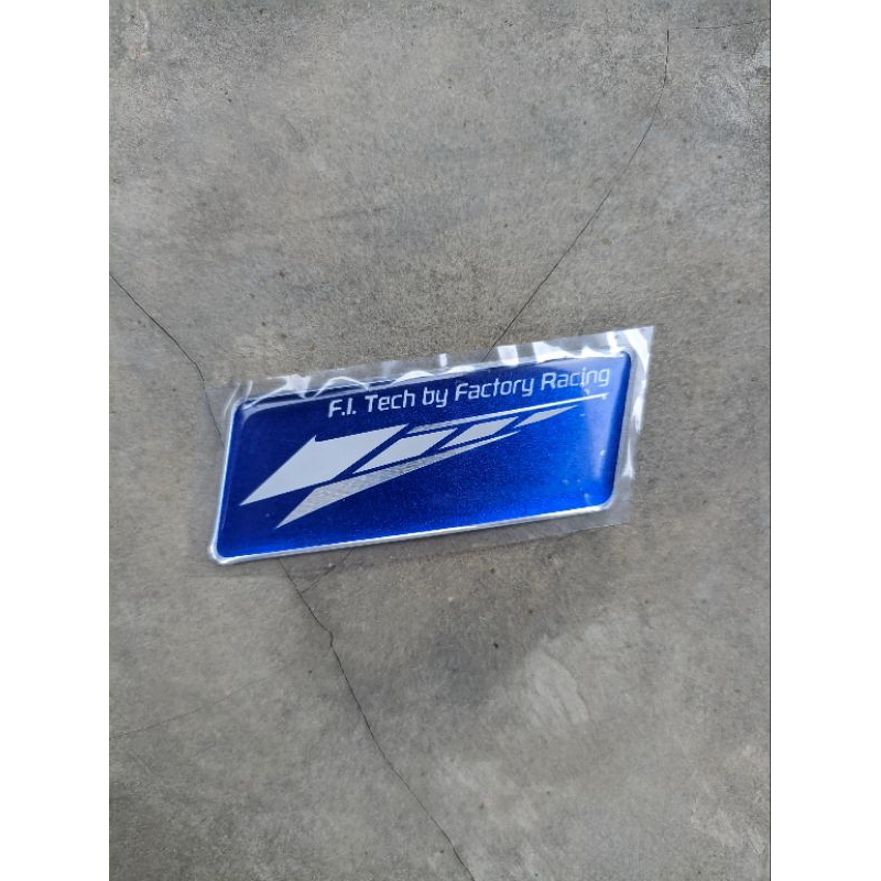 Yamaha Fi Tech Logo Emblem Sticker By Factory Racing Original | Shopee ...