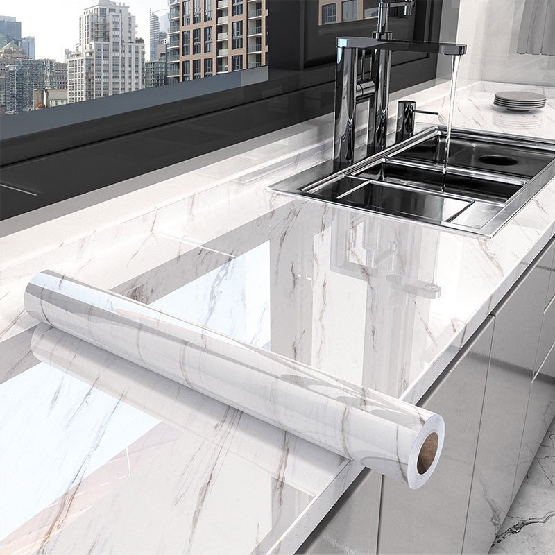 Lux - Kitchen Wallpaper / Stickers Waterproof Anti Oil Heat Resistant ...