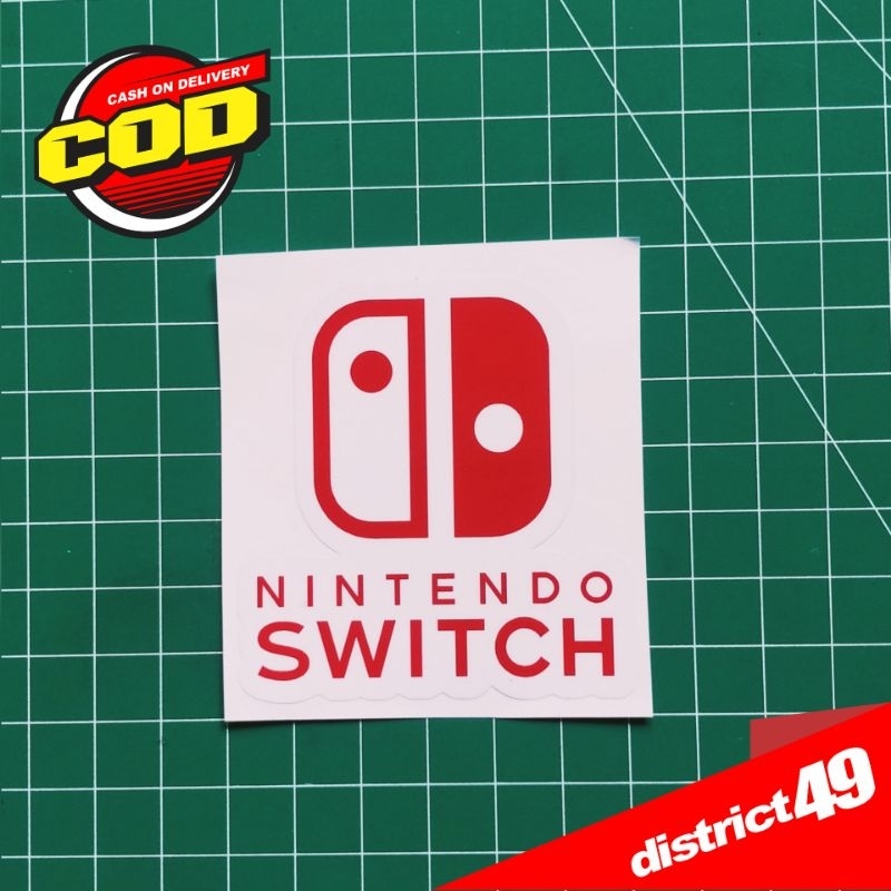 Nintendo SWITCH Stickers - Waterproof Laminate Print Stickers For ...