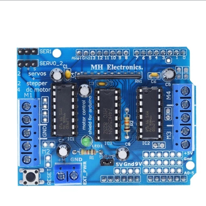 L293d Arduino Motor Driver Shield Expansion Board Module | Shopee Malaysia