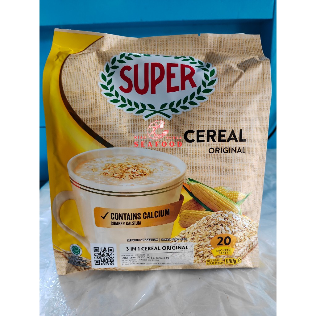 Super Cereal Original/Super Instant Cereal Malaysia Retail | Shopee ...