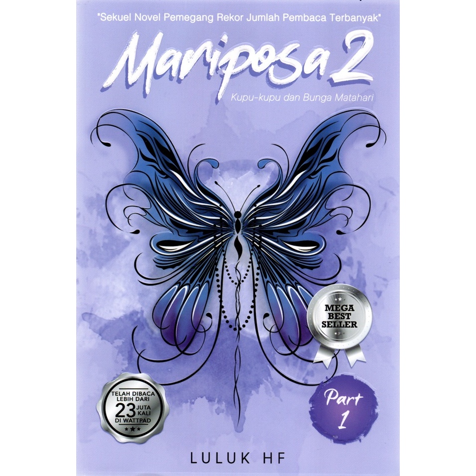 Mariposa Novel 2 Part 1 - Luluk HF - Coconutbooks | Shopee Malaysia