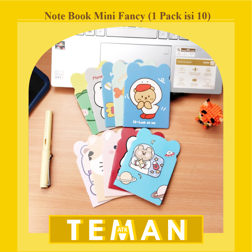 Character Mini Notebook/Mini Book/Character Pocket Book - (1 pack ...