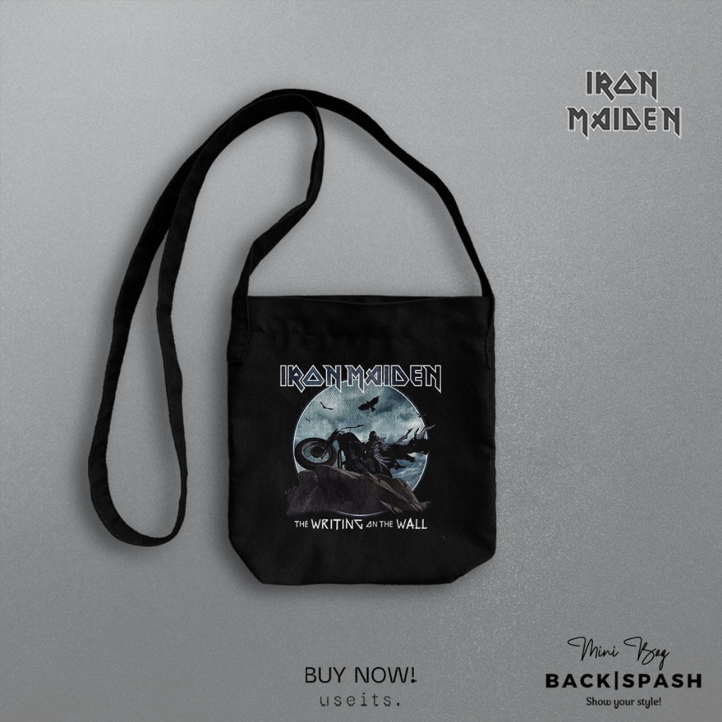 Mini Sling Bag IRON MAIDEN Mini Bag Band IRON MAIDEN MSB1 | Shopee Malaysia