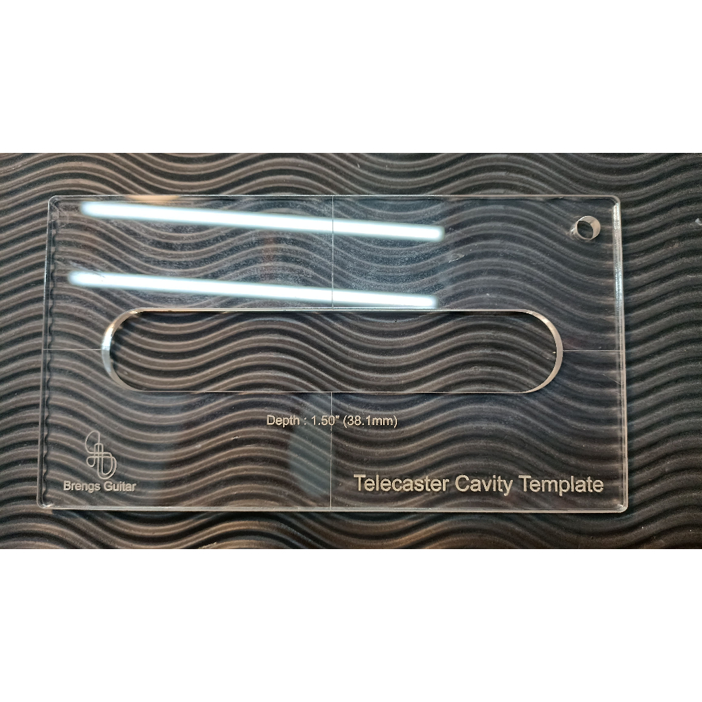 Cavity Control Guitar Telecaster Acrylic Template / Mall | Shopee Malaysia
