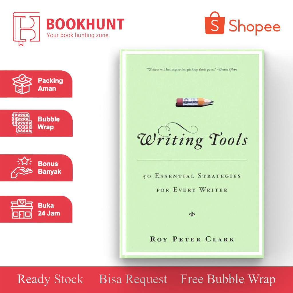 Writing Tools by Roy Peter Clark (English) | Shopee Malaysia