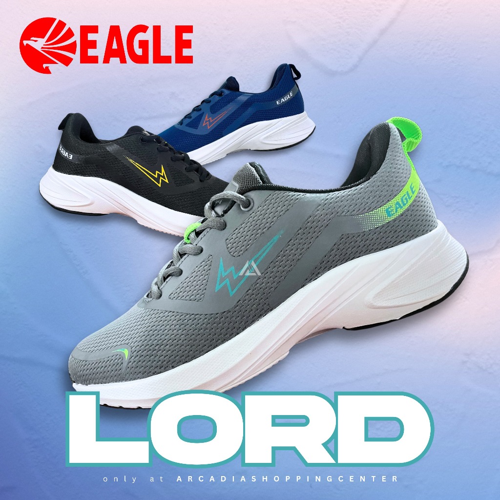 Eagle LORD RUNNING Shoes For Men And Women UNISEX ARCA BDG | Shopee ...
