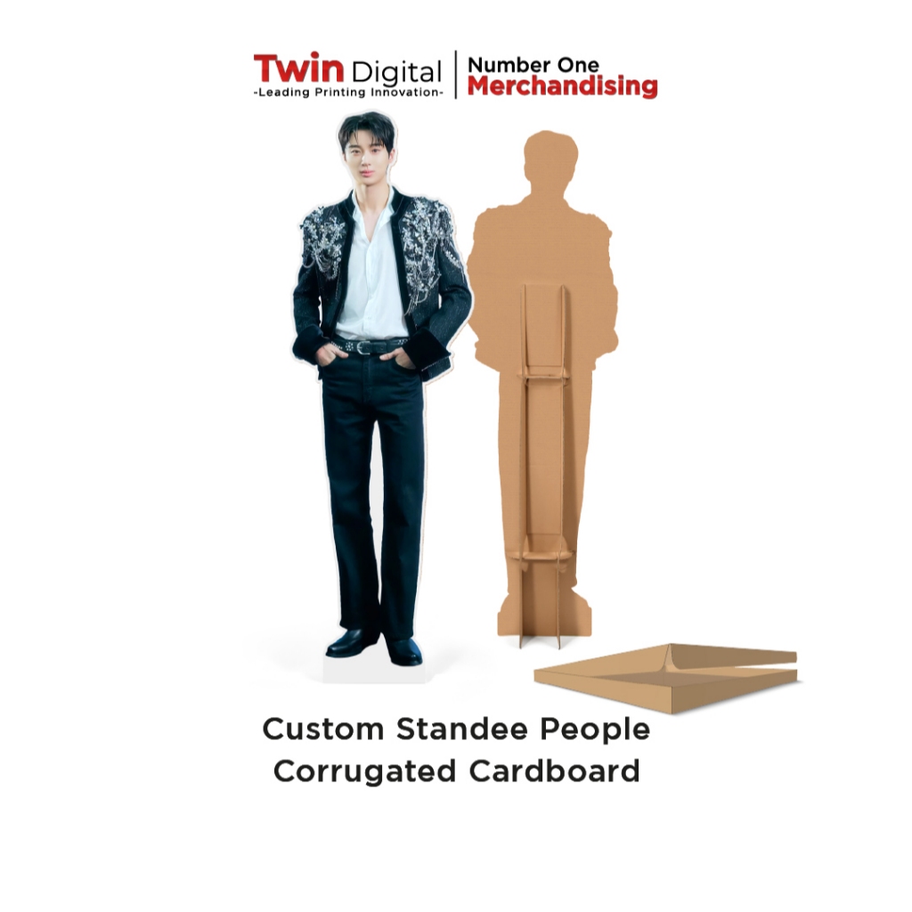 Twindigital Custom Human Standee Figure Actoryeon Woo Seok - Print ...
