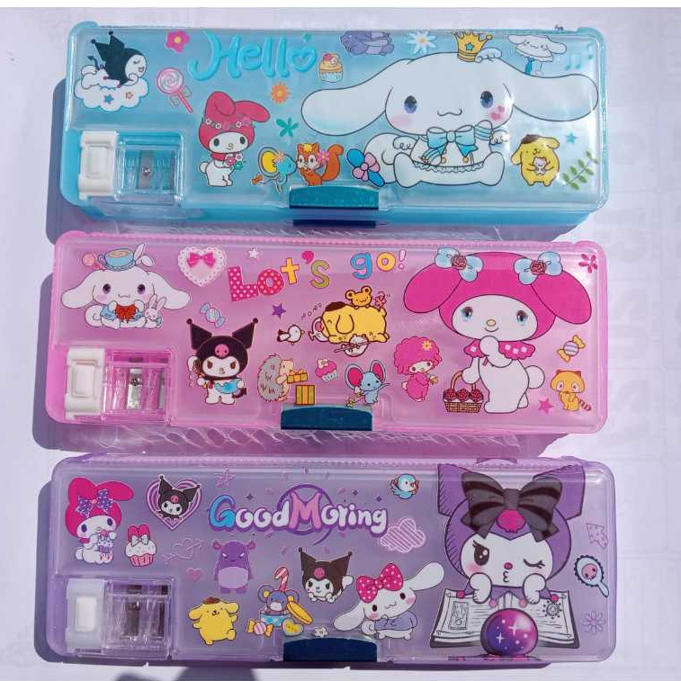 Magnetic Pencil Case+Sanrio Character Shavings by BENEFIT/2-Sided ...