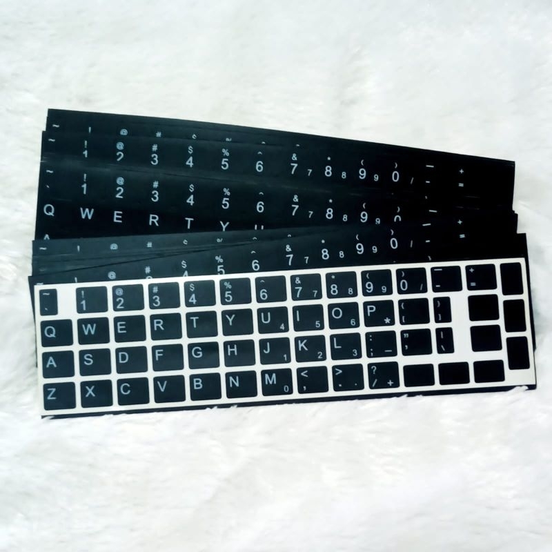 Toshiba LAPTOP KEYBOARD STICKER R73 R74 LAPTOP STICKER | Shopee Malaysia