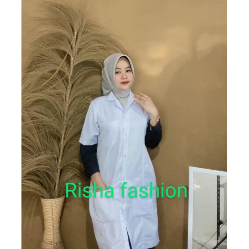 Labolatorium Coat Women's lab Coat Long And Short Sleeve lab Coat ...