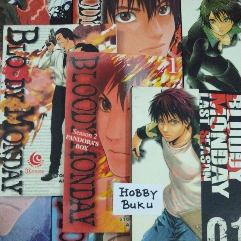 Comic Bloody Monday Season 1 2 3 (Unit) | Shopee Malaysia