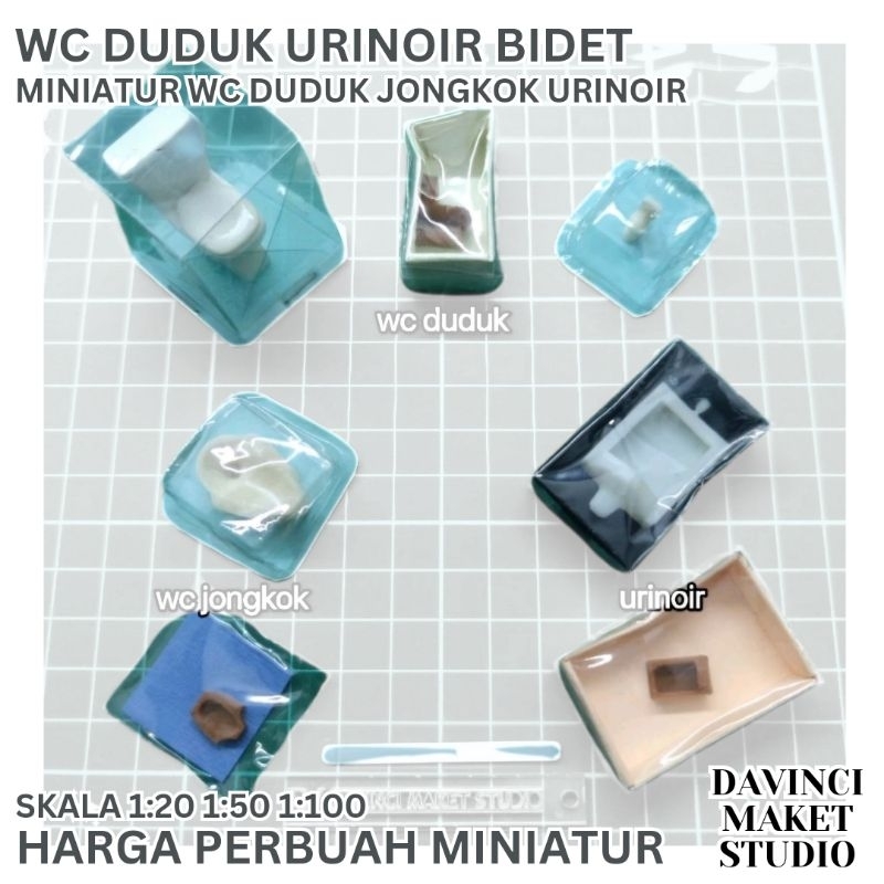 Miniature Squatting WC Jamban Bidet - Water Closet Sit Squat Toilet ...
