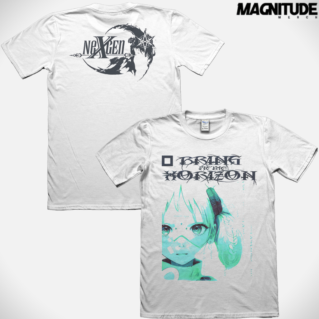 Magnitude T-Shirt Bring Me The Horizon BMTH - Post Human Nex Gen Anime ...