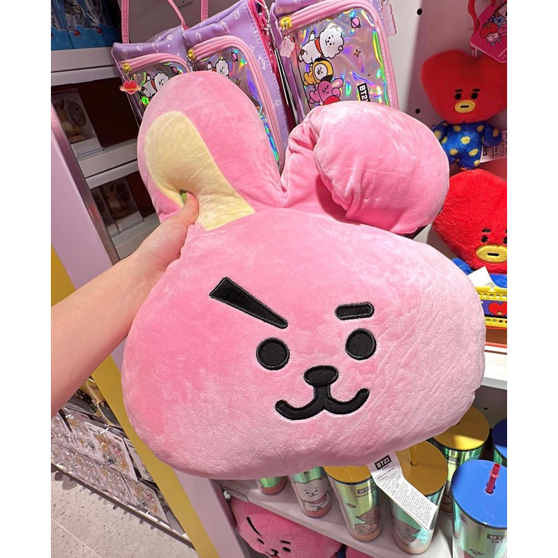 Miniso x BT21 Collection Doll Sofa Pillow BTS 40CM Head Pillow 16inch SOFT SOFT Pillow SOFT RJ ...