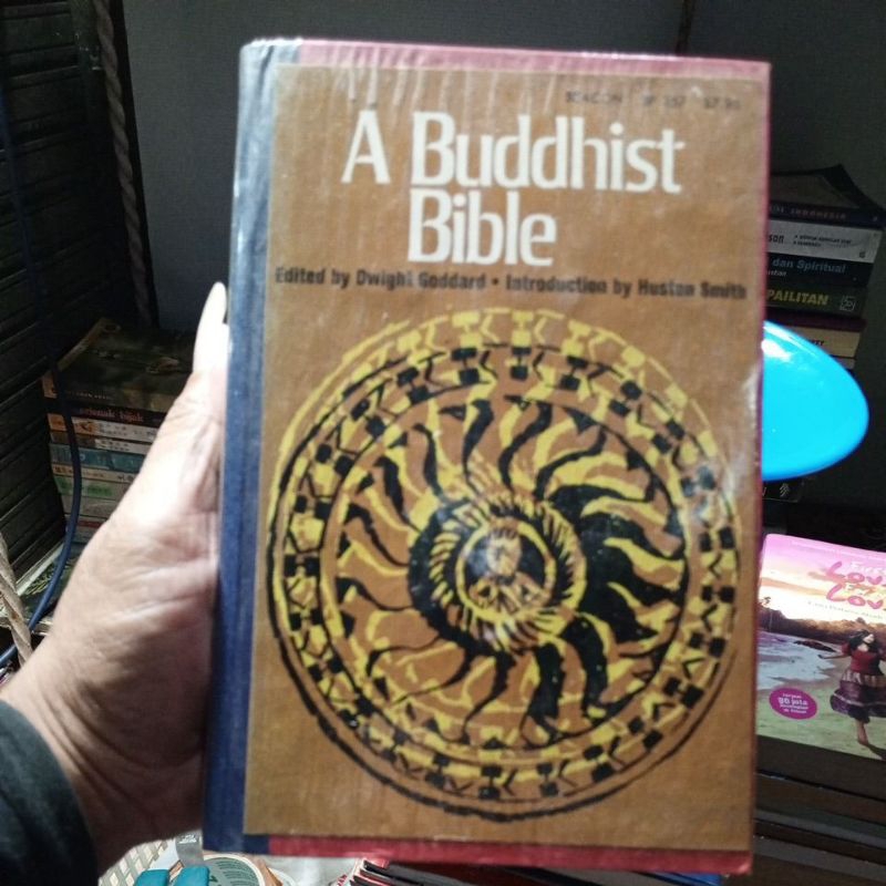 Buddhist religious book, A BUDDHIST BIBLE, used book, original, English ...