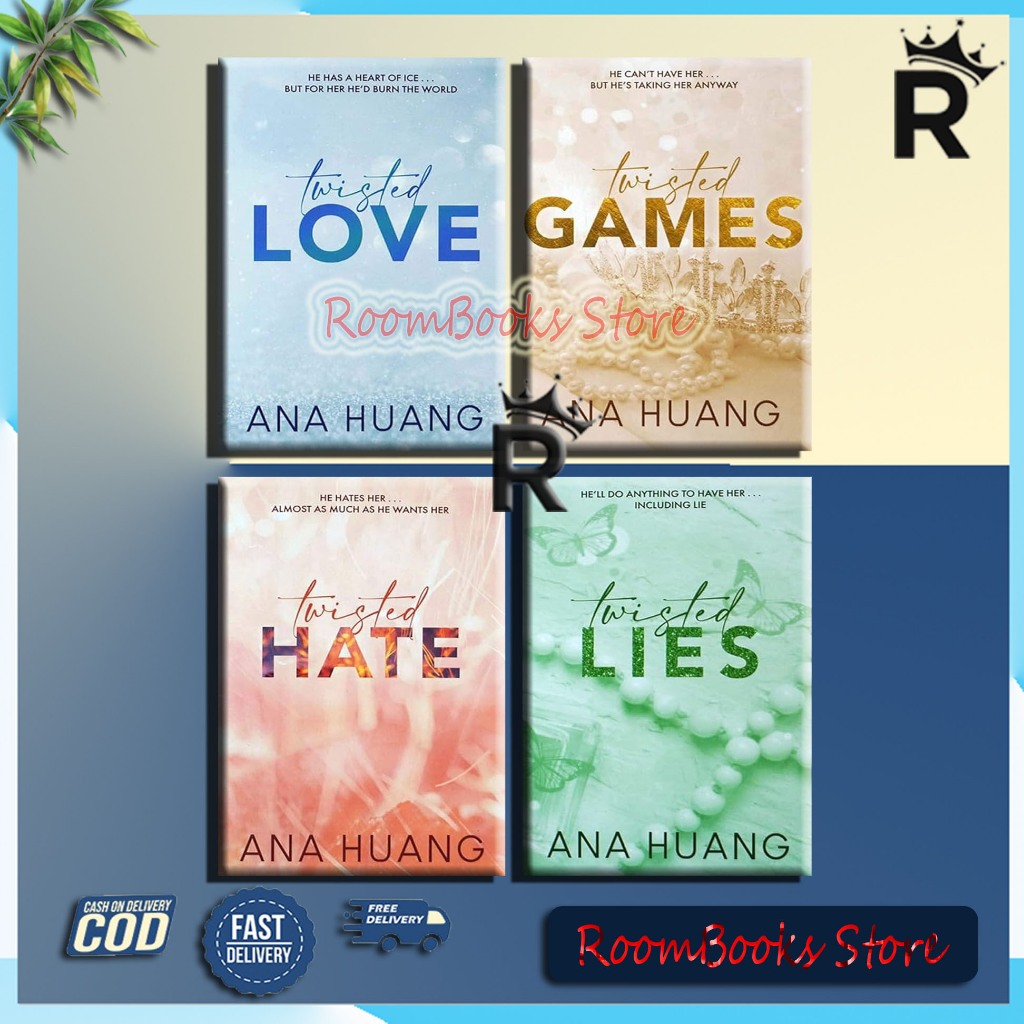 Twisted (4Book series) by Ana Huang (English) | Shopee Malaysia