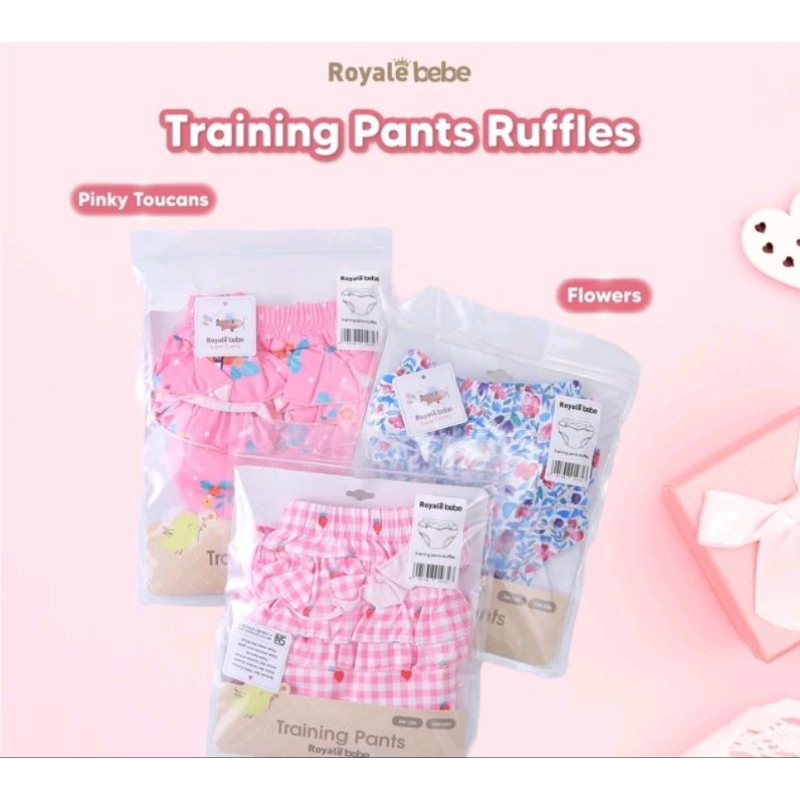 Royal Bebe - Training Pants Ruffles/Potty Training Pants/Diaper Pants ...