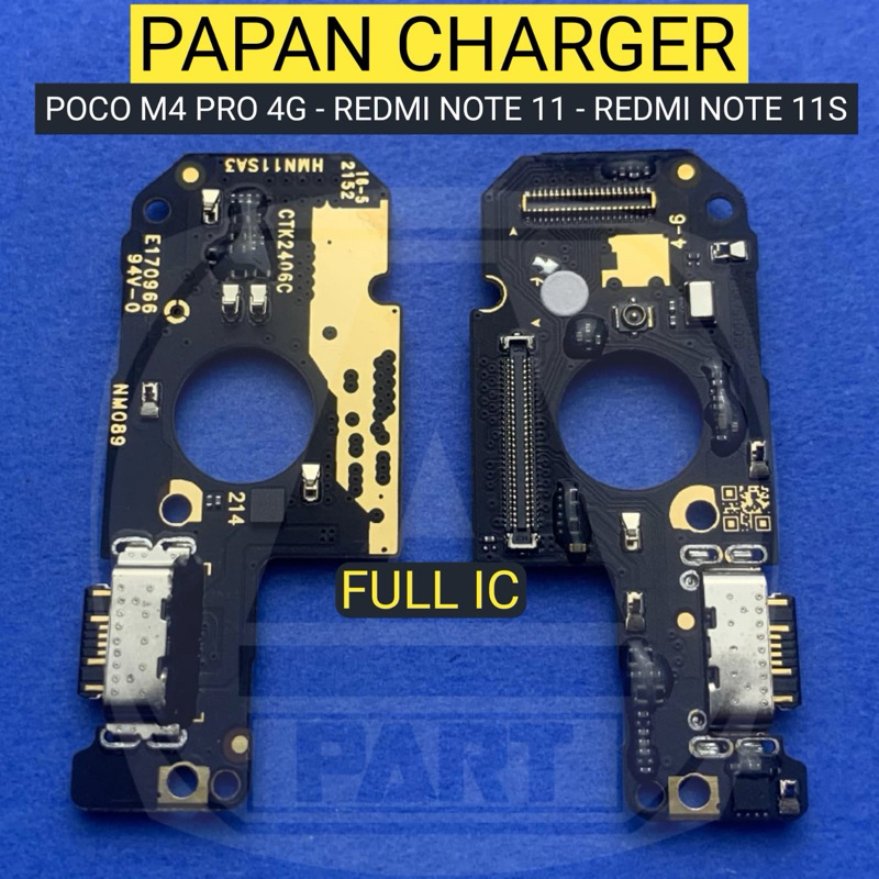 Poco M4 PRO 4G CHARGER BOARD / REDMI NOTE 11 4G / REDMI NOTE 11S FULL ...