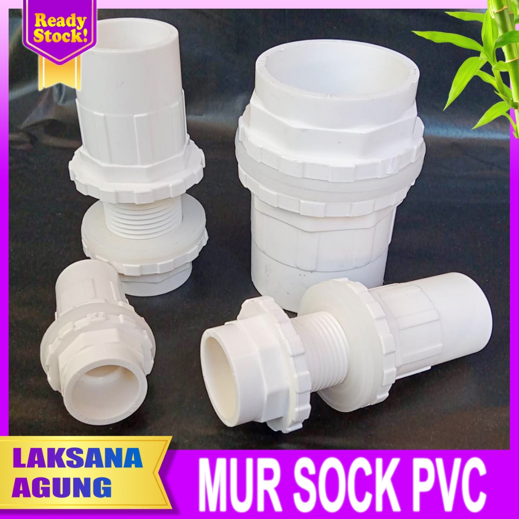 Bulkhead Nut Toren 50mm Aquarium Water Tank Union Water Tank Hydroponic ...