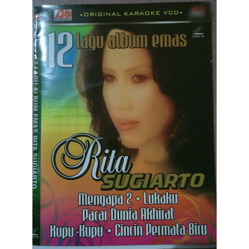 Original VCD 12 Rita Sugiarto's gold album songs | Shopee Malaysia