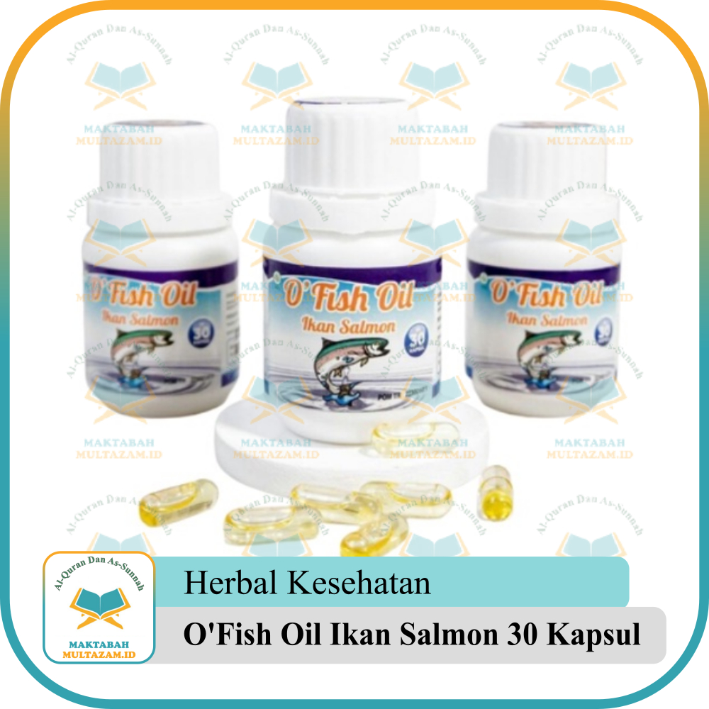 Herbal O'Fish Salmon Oil 30 Original Capsules | O Fish Oil Contains 30 ...