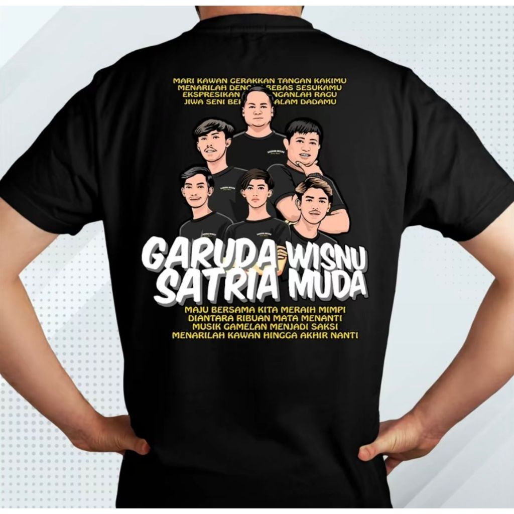 Gwsm Series All Team Fans Garuda Wisnu Satria Muda 24s Tshirt Premium ...