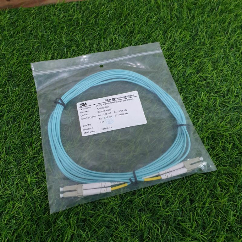 Patchcord LC-LC | Multimode OM3 | Pacth Cord Fiber Optic Core Duplex ...