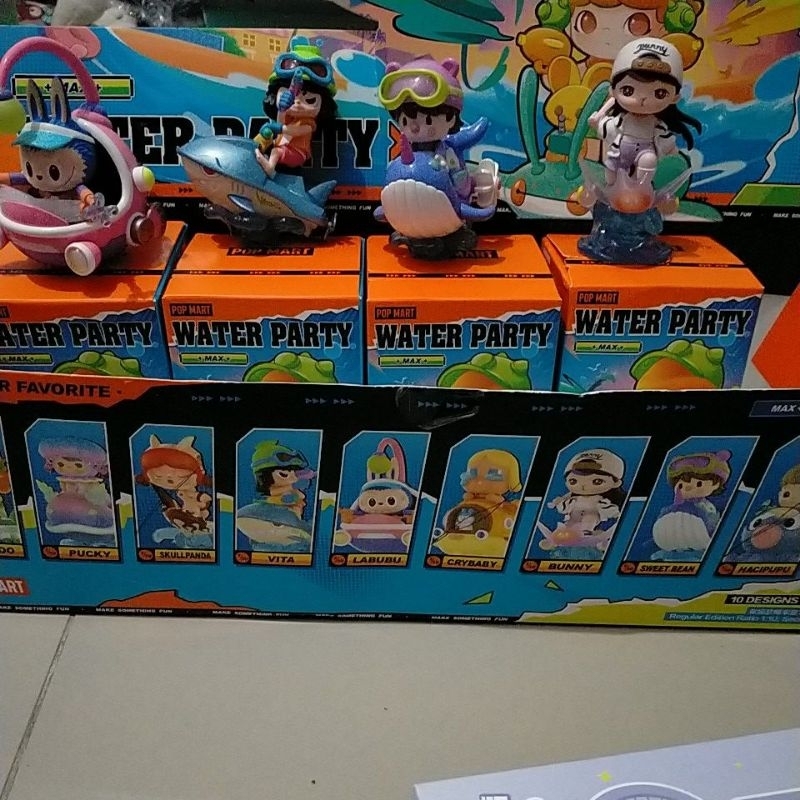 Popmart WATER PARTY SELECTED | Shopee Malaysia