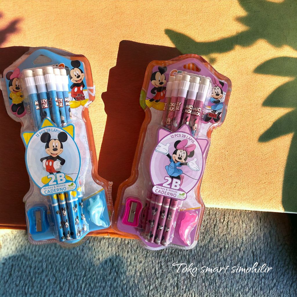 1 SET Of MICKEY MOUSE Pencil | Shopee Malaysia