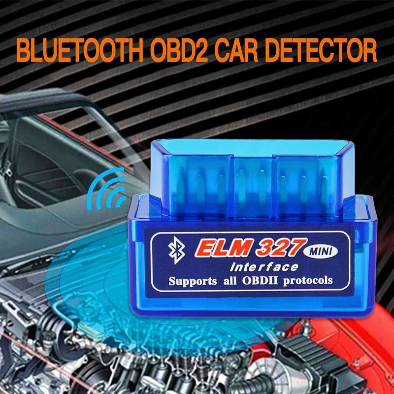 Elm327 Mini OBD OBDII Bluetooth Wireless Car Scanner V1.5 V2.1 Car Scan ...