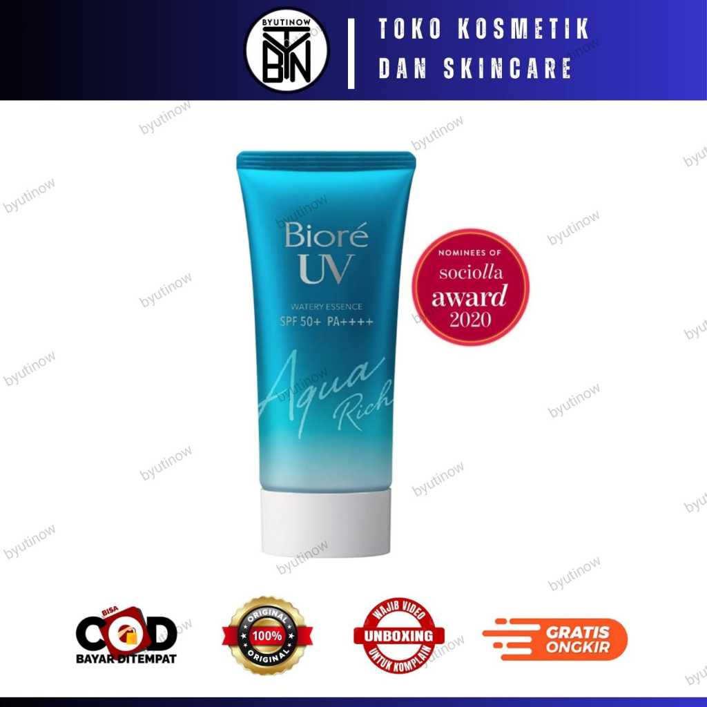 Biore UV Aqua Rich Sunscreen to Protect Skin SPF 50 PA++++ 50gr ...
