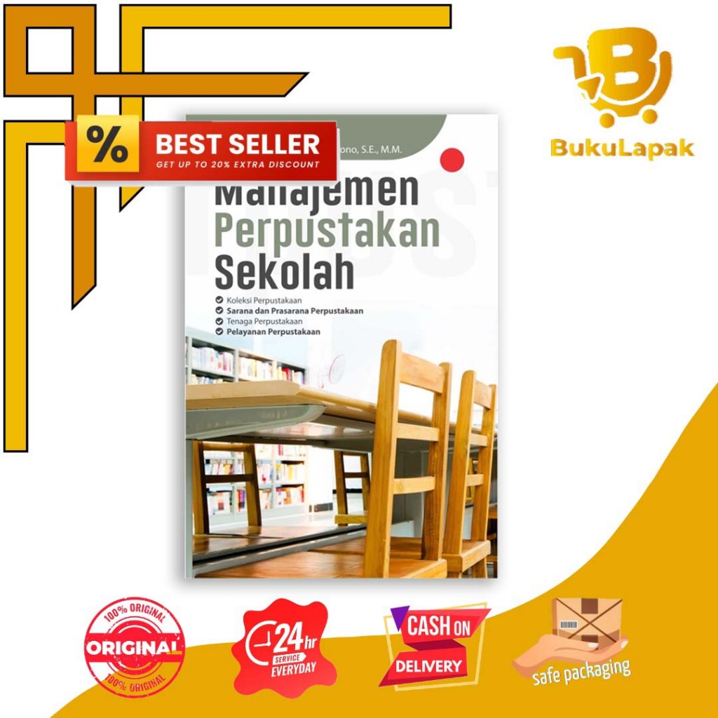 Management Book, School Library Management, Desi Amidasti, S.IP., et al ...