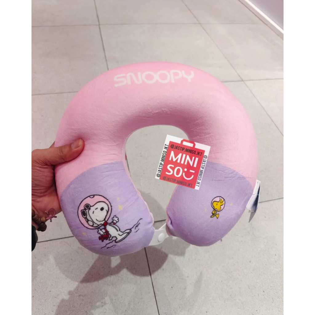 Miniso SNOOPY The Little Space Explorer Memory Foam Neck Pillow ...