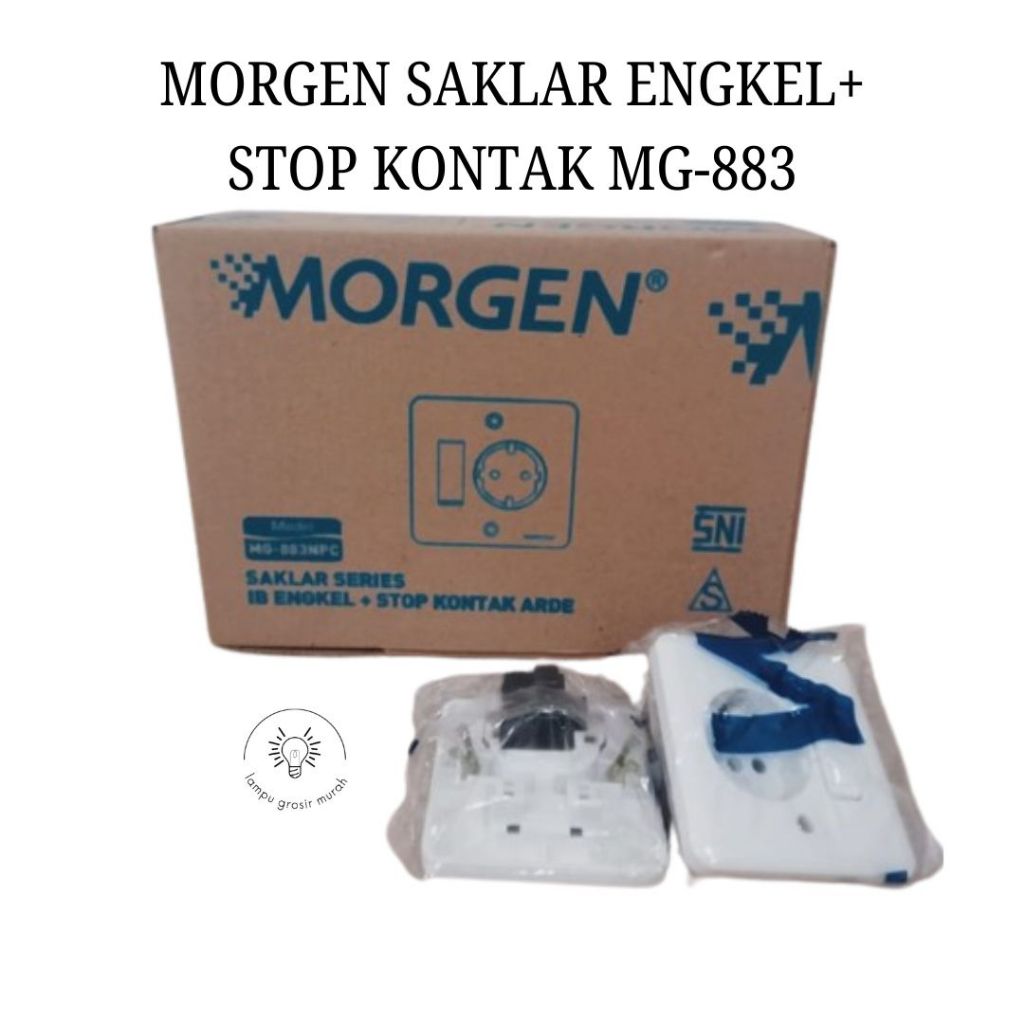 (Package Of 20pcs/1 BOX) MORGEN Ankle Switch+Ground Socket B SERIES MG ...