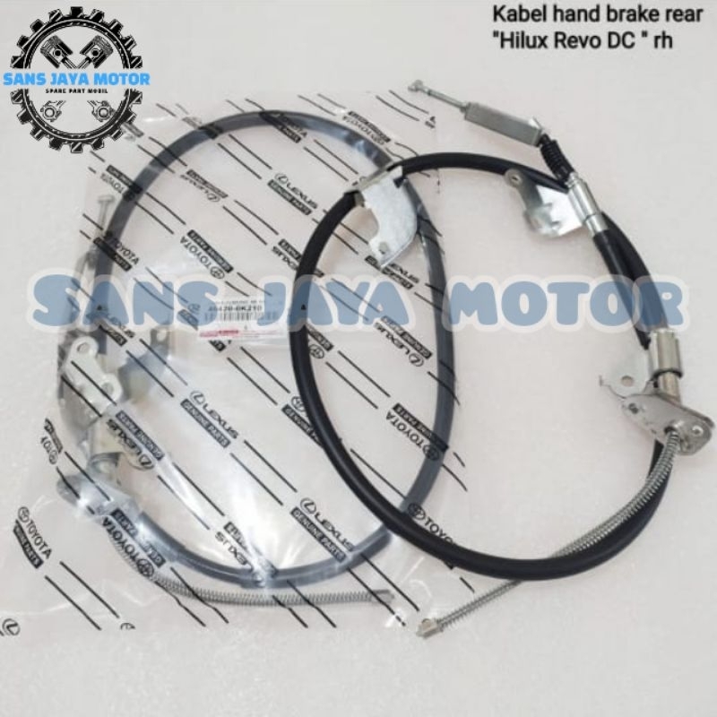 Original Rear Right Hand Brake Cable for Hilux Revo DC | Shopee Malaysia