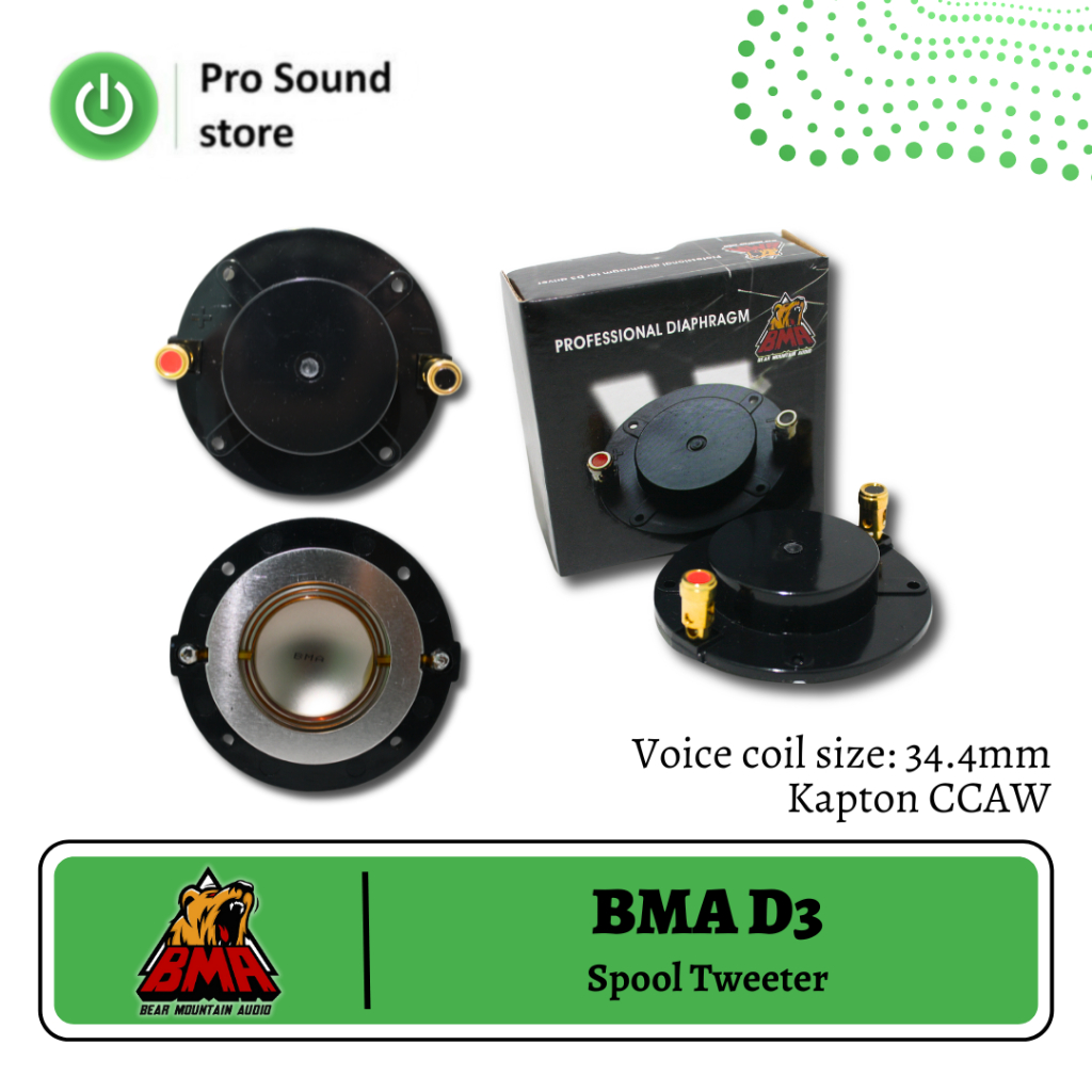 Spull Spool Tweeter Twitter Driver BMA D3 | Shopee Malaysia