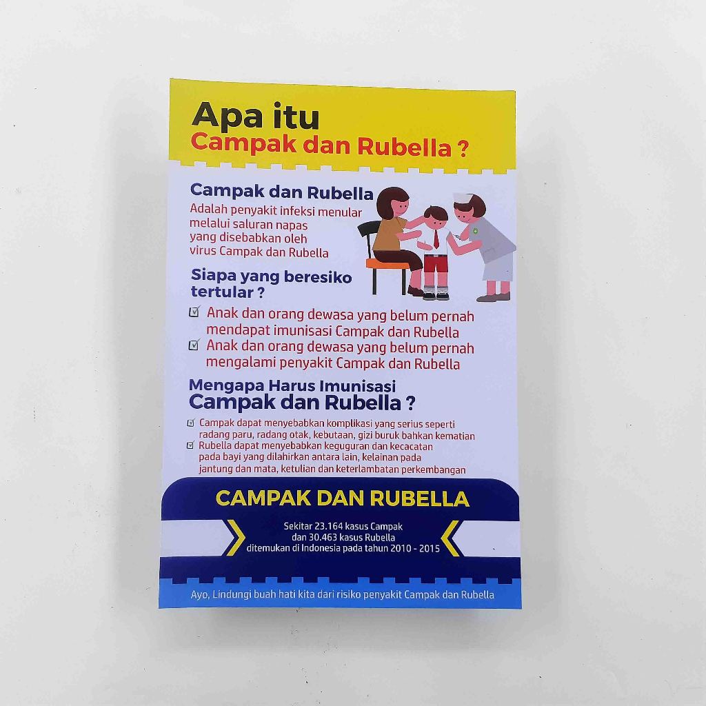 Mr Rubella Posters (2), MR Immunization Socialization Posters, Immunization Posters | Shopee ...