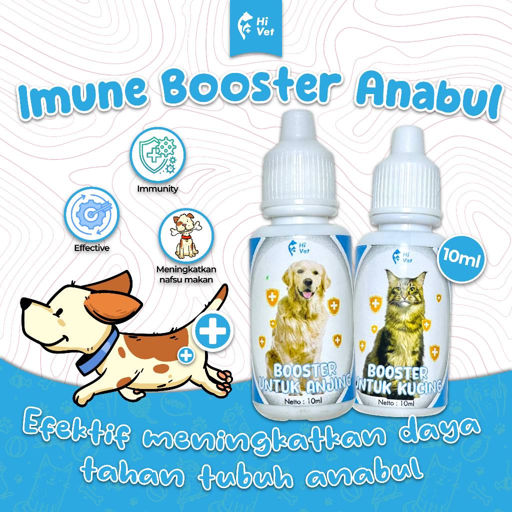 Hi VET Cat Booster 10ml - Vitamins For Cats - Multivitamin For Cats ...