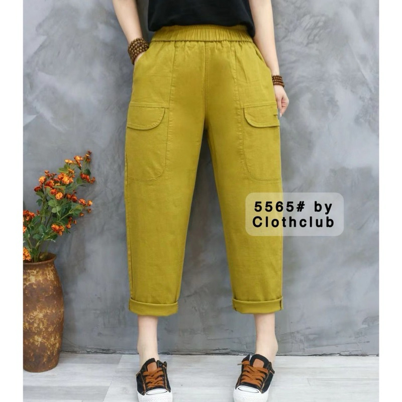 Preeya Pants 5565 CARGO Pants 7/8 BANGKOK (PRY5565) | Shopee Malaysia