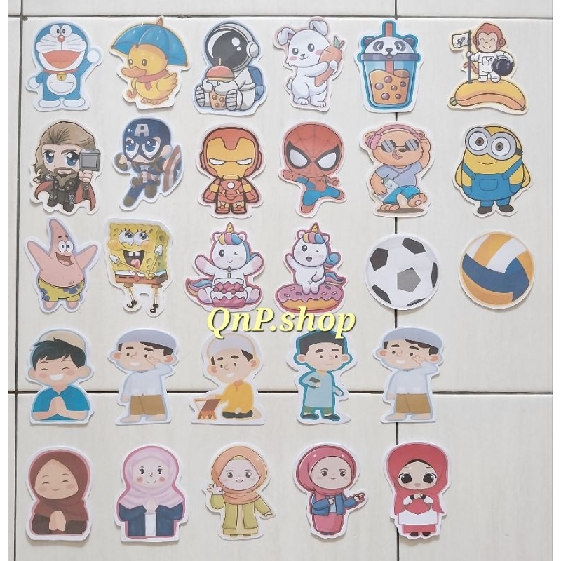 Series B 3D Character Envelope (price for 1 pack contains 5 sheets ...
