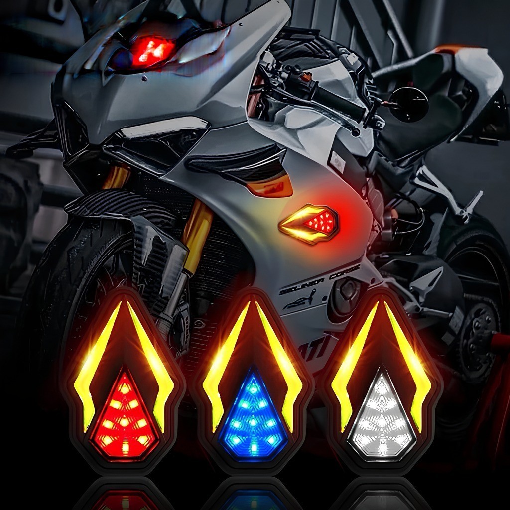 D-238 Predator Model Turn Signal Lights New LED R15 R25 Ninja Gsx ...