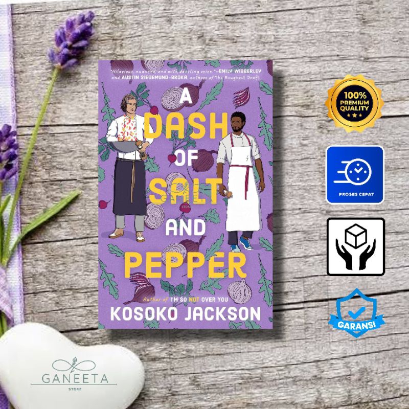Novel A Dash Of Salt and Pepper by Kosoko Jackson - english version ...
