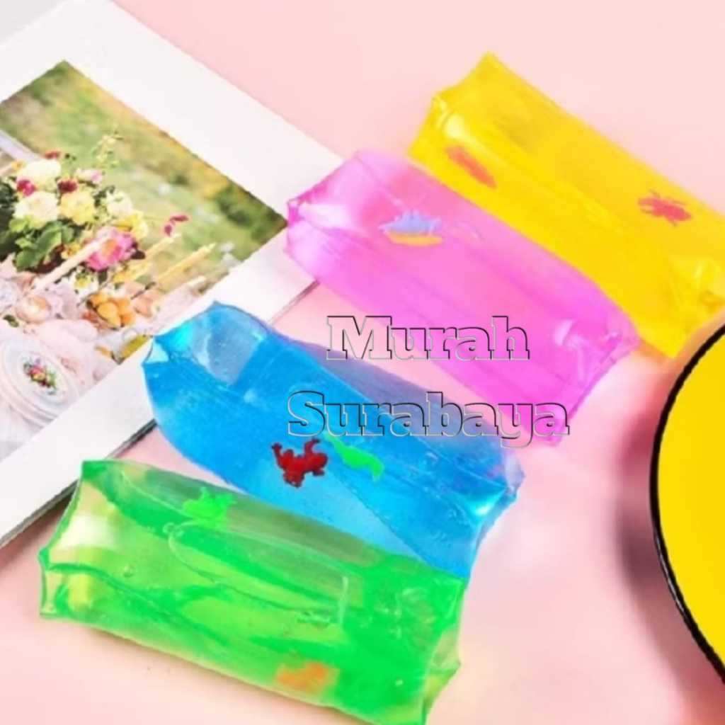 Play Kids Catch The Monster Water Snake Toys Prank Jelly Monster Water ...