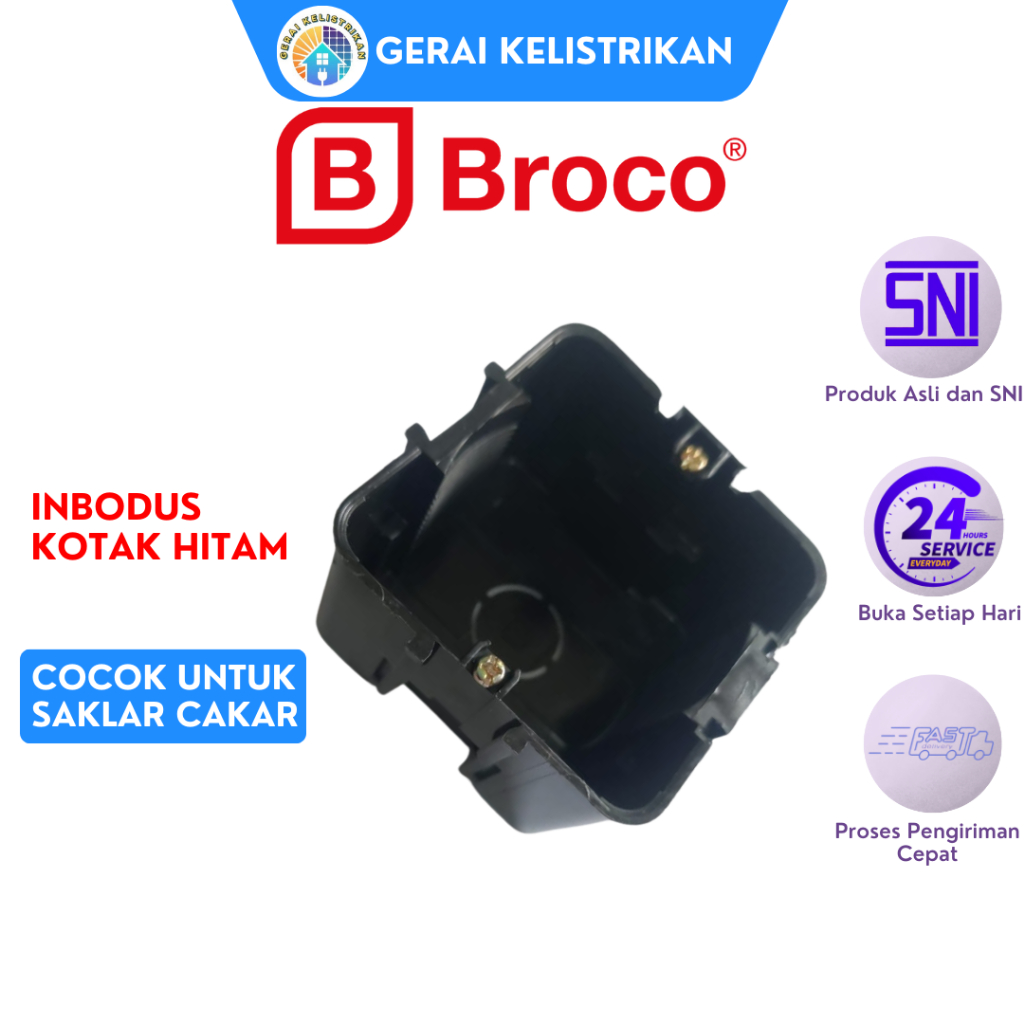 HITAM Inbow box Black Box / Inbow box / IBDUS | Shopee Malaysia