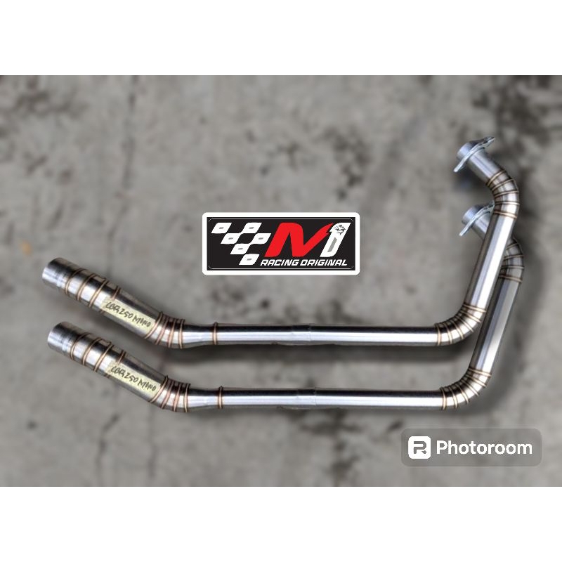 Stainless pipe Header 35mm pnp exhaust ninja250 SL MONO / cbr250r MONO ...