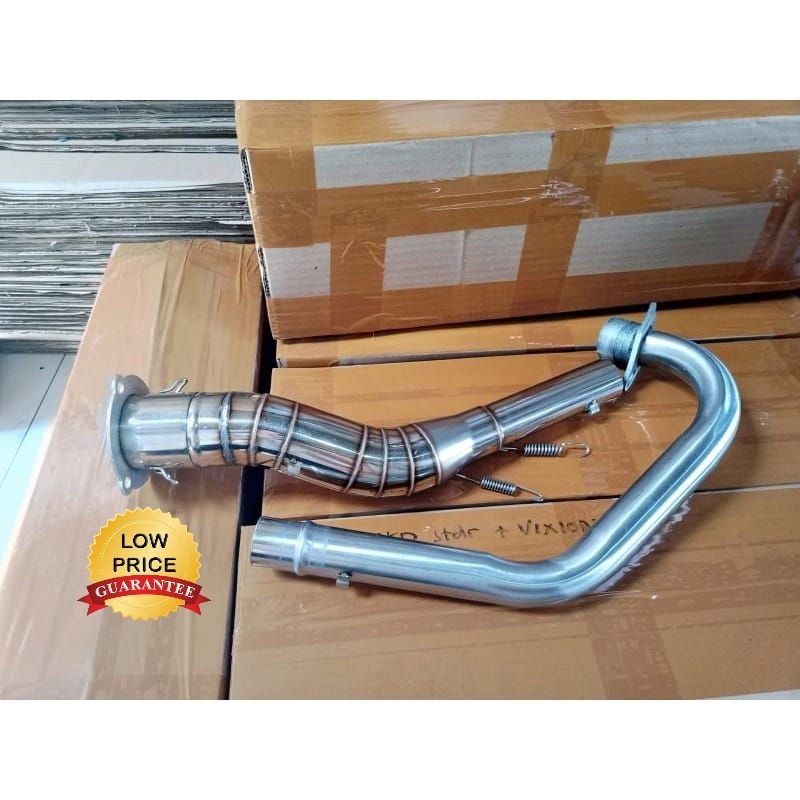 Stainles power pipe Raider 150carb/fi 51mm | Shopee Malaysia